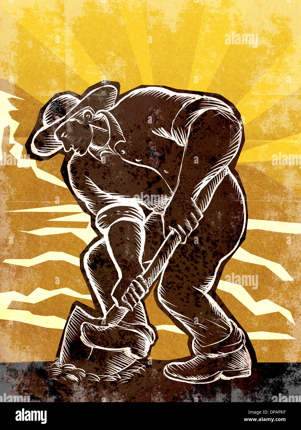 Using a shovel hi-res stock photography and images - Alamy