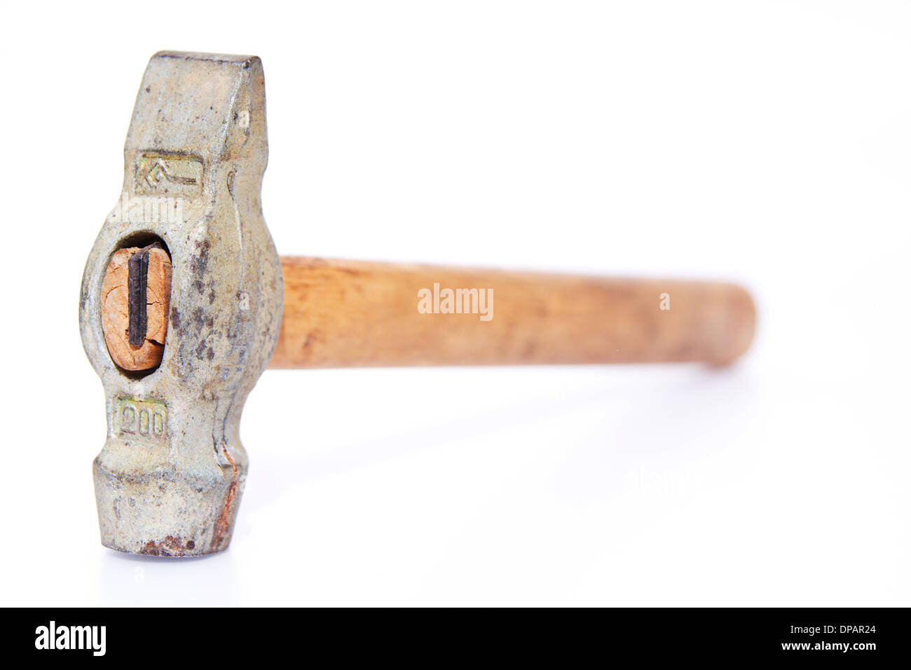 Hammer isolated on white background Stock Photo - Alamy