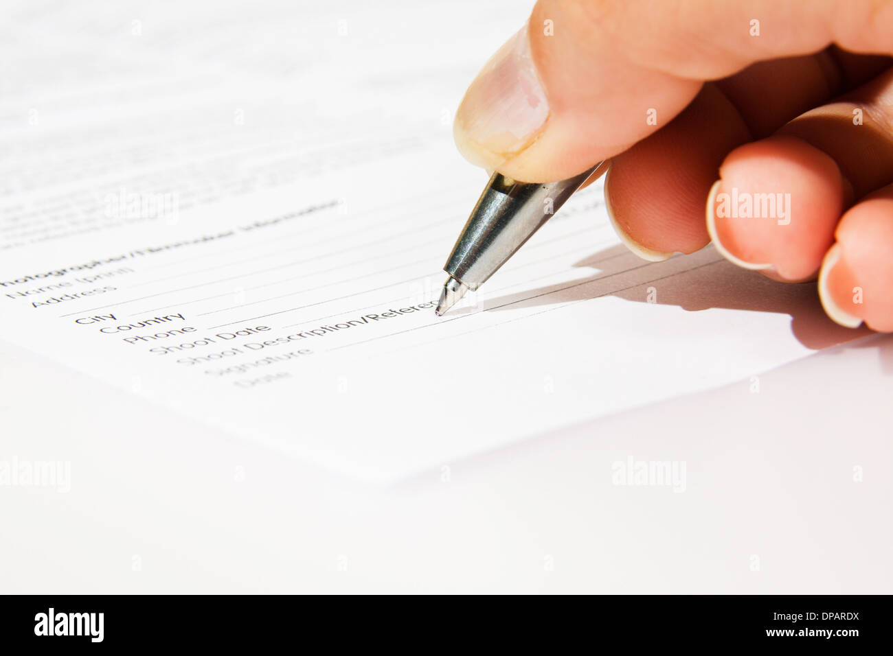 Wrist contract hi-res stock photography and images - Alamy