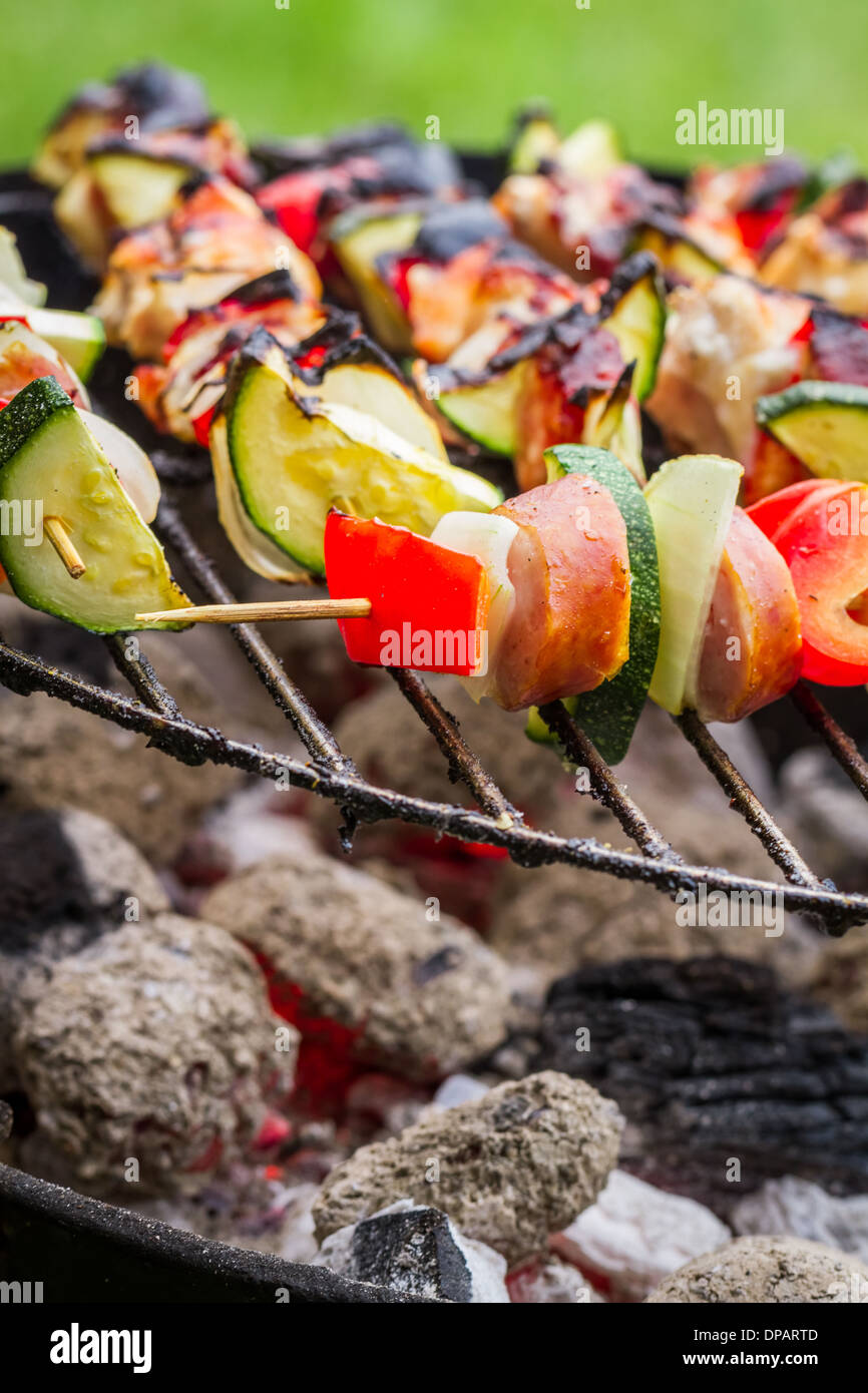 Grill sticks hi-res stock photography and images - Alamy