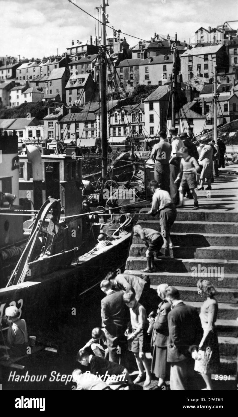 Brixham Black and White Stock Photos & Images - Alamy