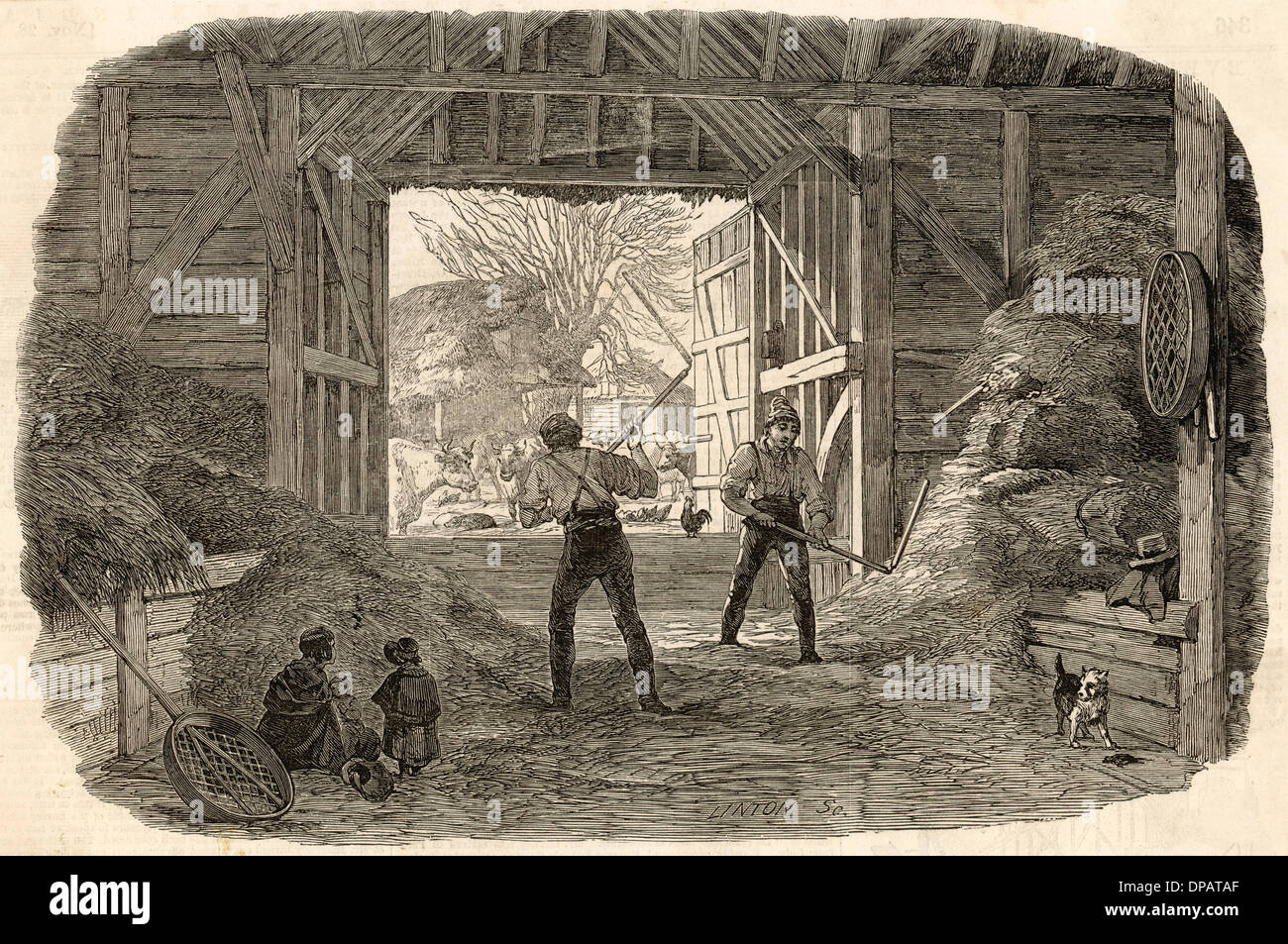 Threshing barn hi-res stock photography and images - Alamy