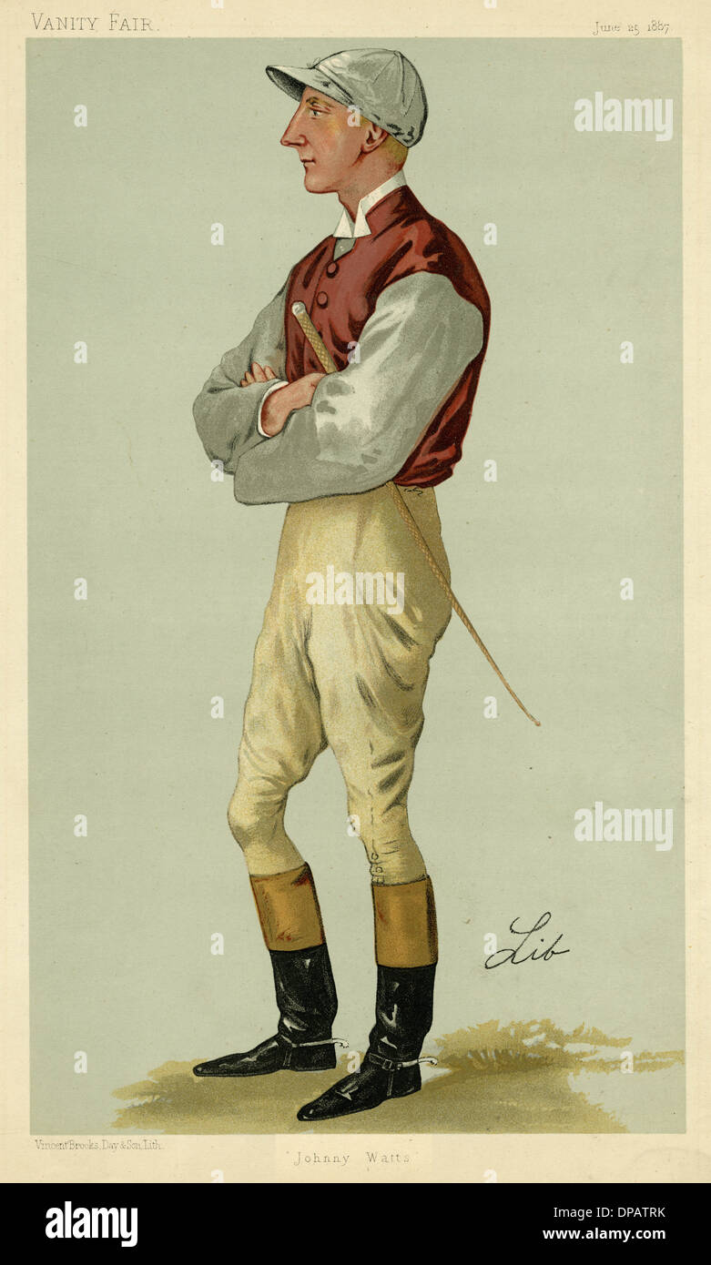 John Watts, jockey Stock Photo - Alamy