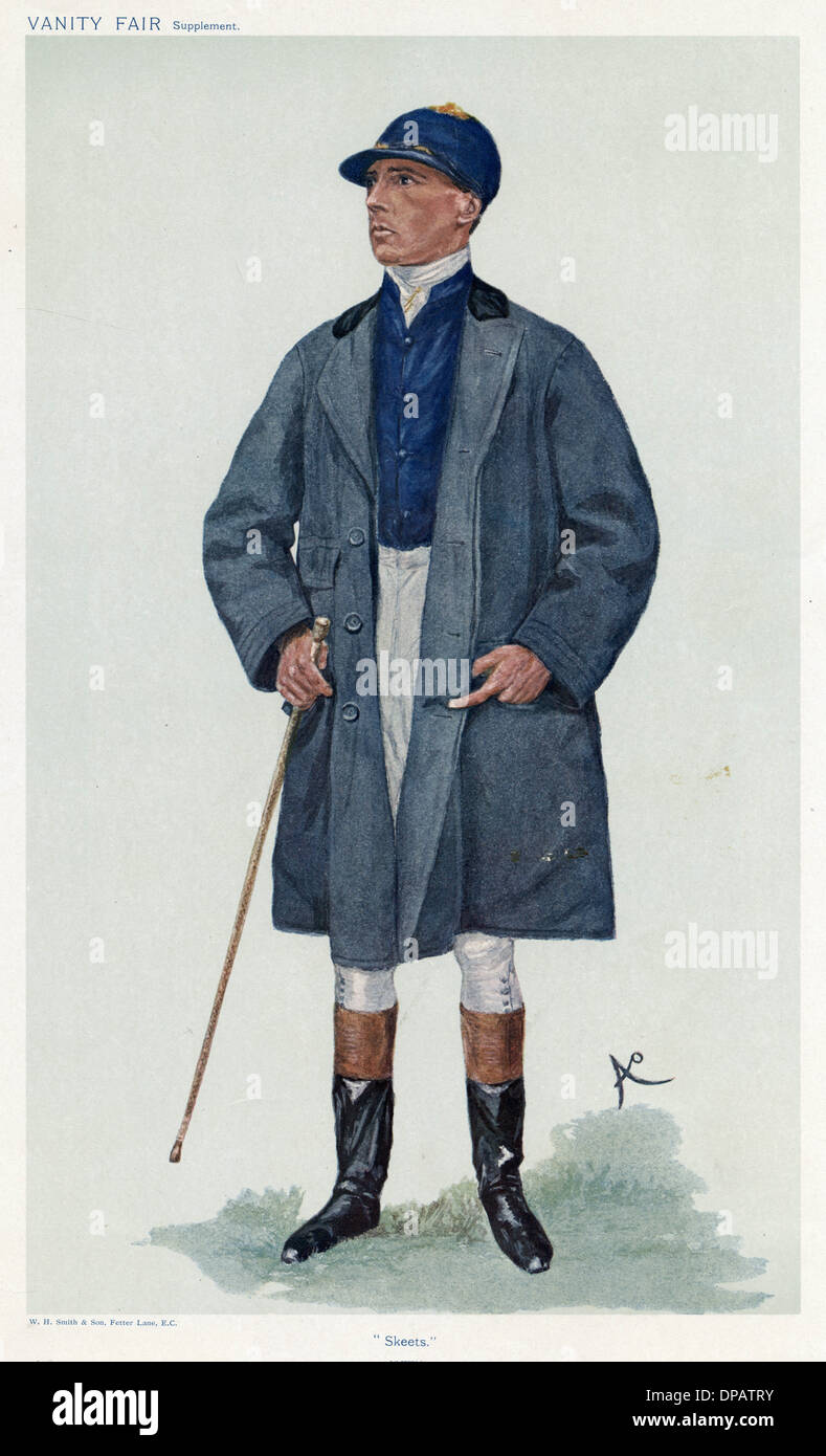 J H Martin, American jockey Stock Photo - Alamy