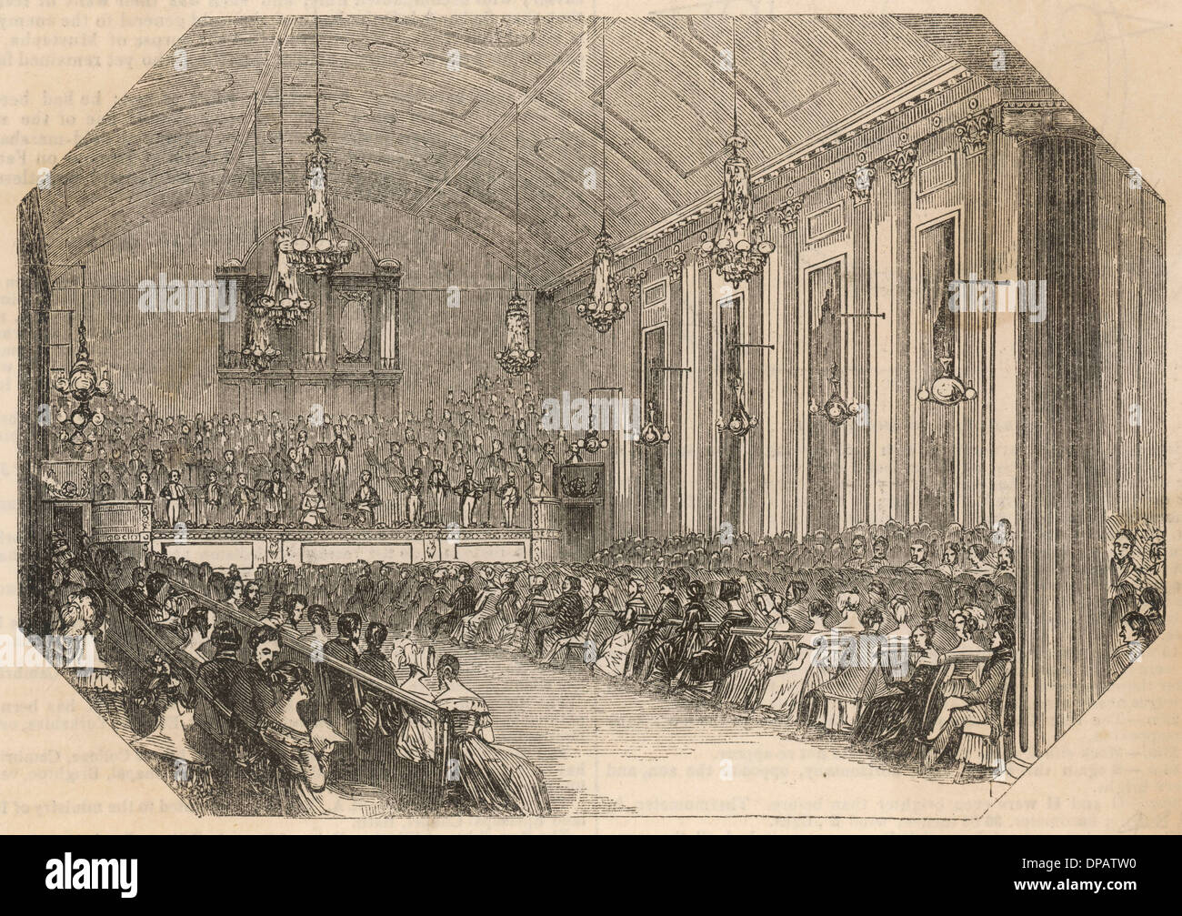 CONCERT HANOVER SQUARE Stock Photo - Alamy