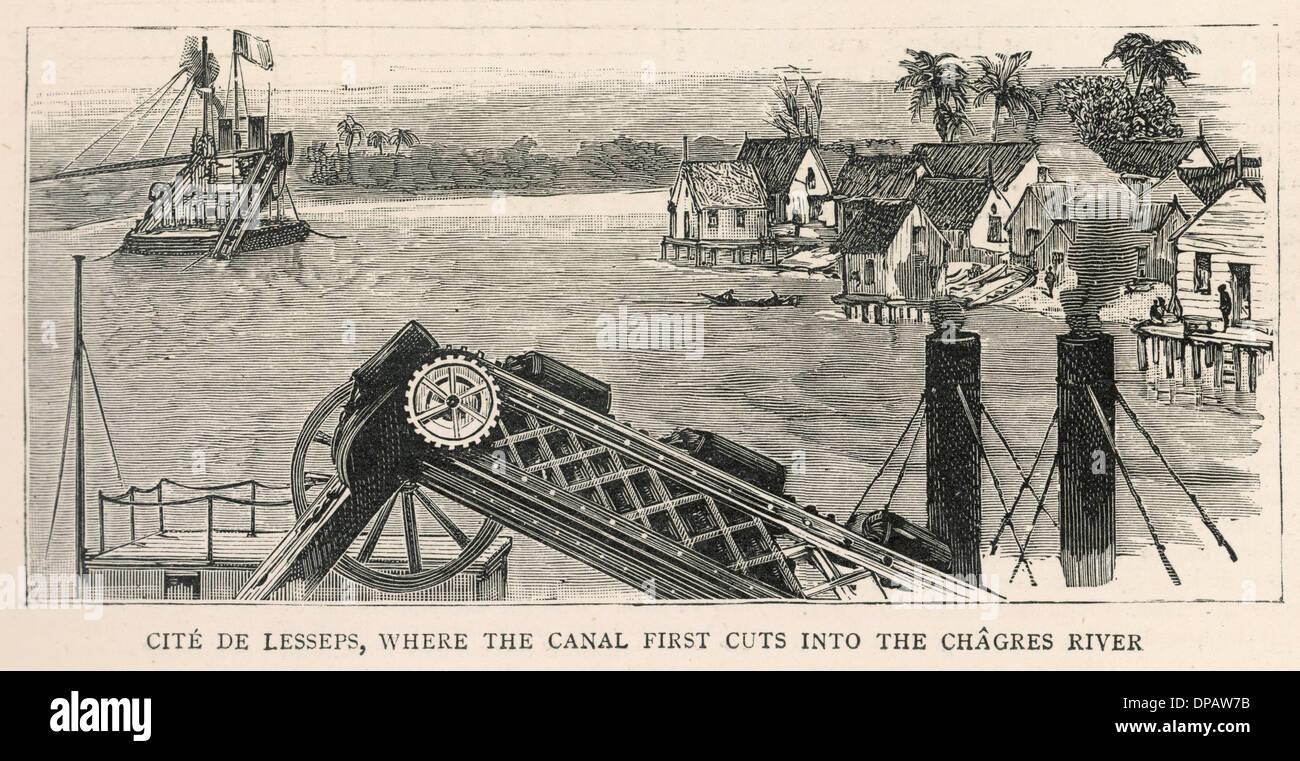 CITE DE LESSEPS Stock Photo - Alamy