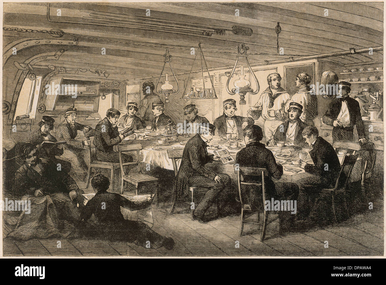 Mess deck hi-res stock photography and images - Alamy