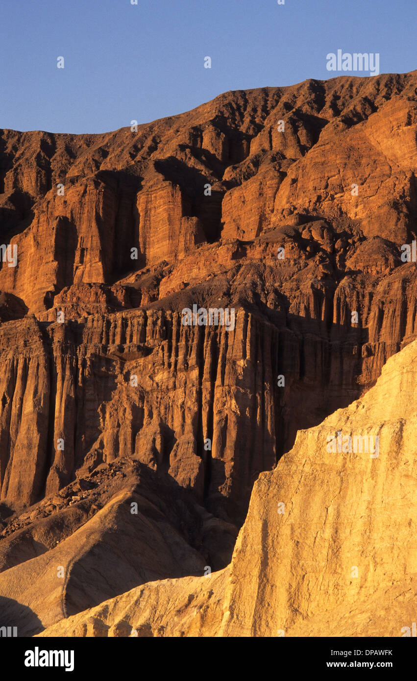 Elk248-1391v California, Death Valley National Park, Golden Canyon, Red ...
