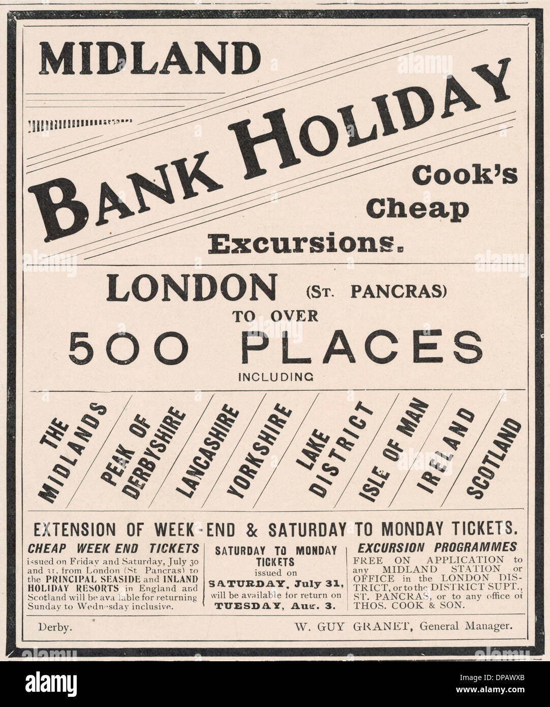 Thomas cook train hi-res stock photography and images - Alamy