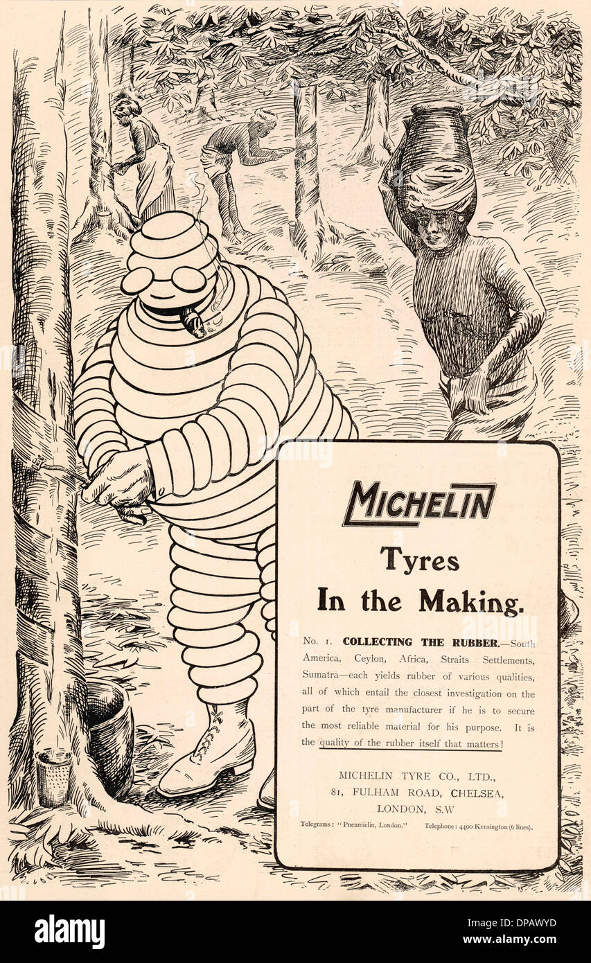 MICHELIN TYRE ADVERT Stock Photo - Alamy