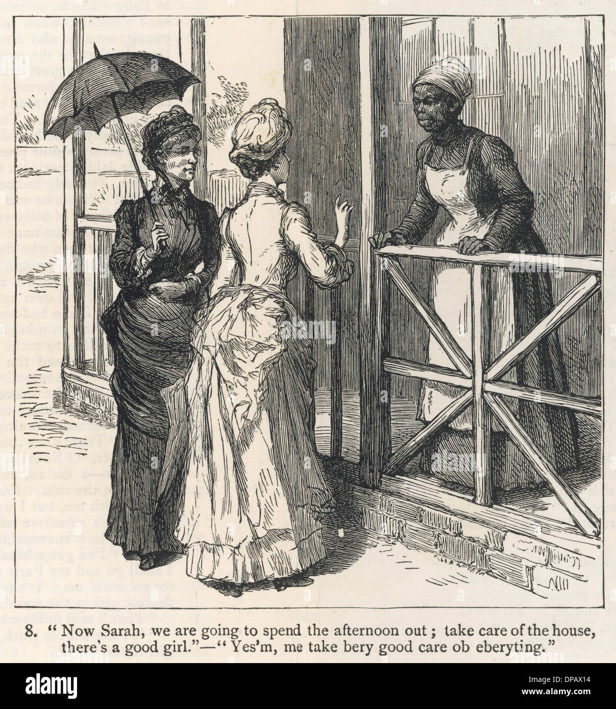 AFRICAN SERVANTS 8 Stock Photo - Alamy