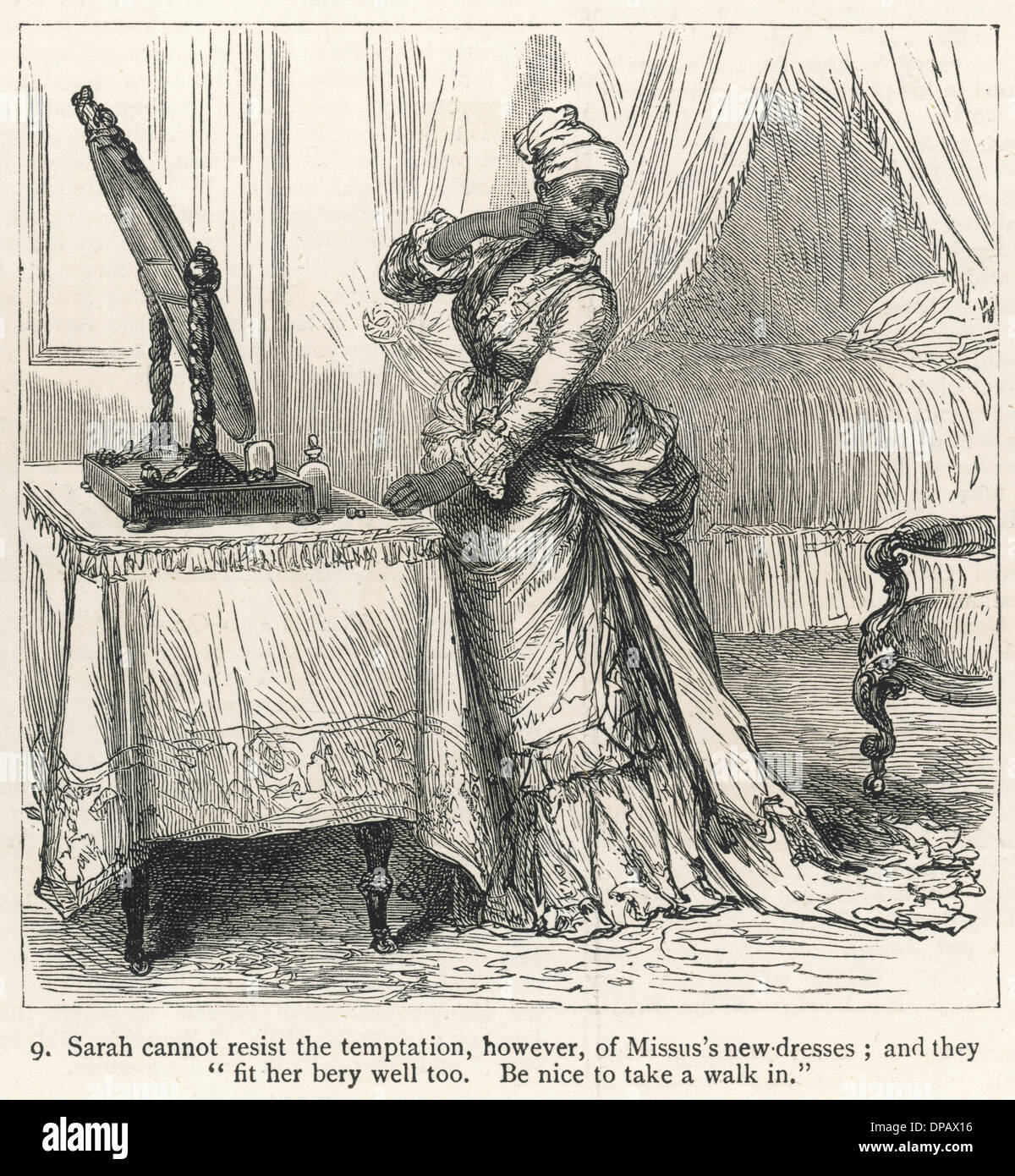 AFRICAN SERVANTS 9 Stock Photo - Alamy