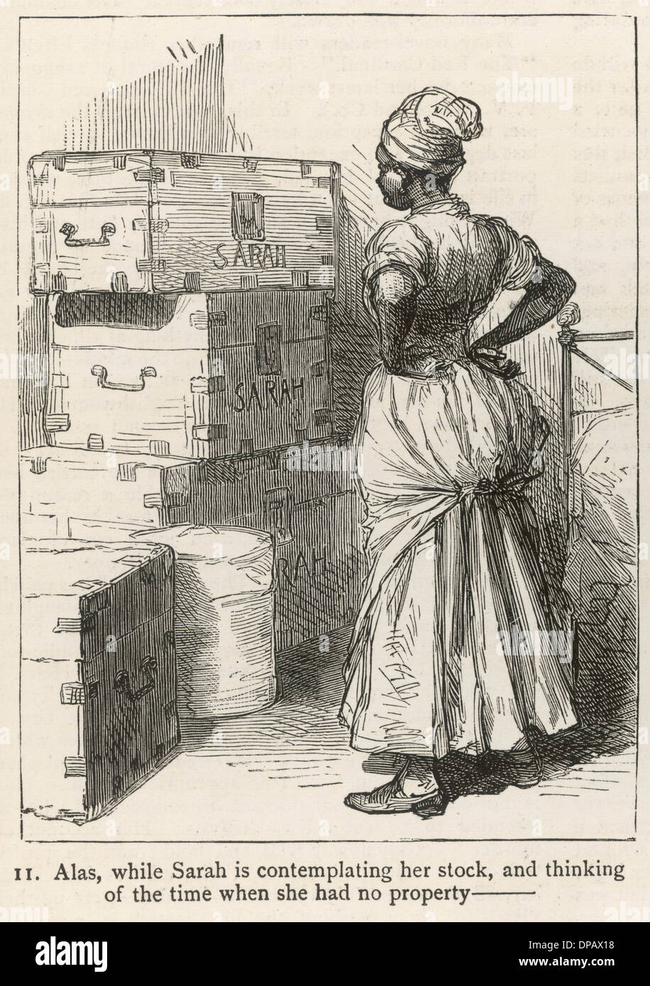 AFRICAN SERVANTS 11 Stock Photo - Alamy