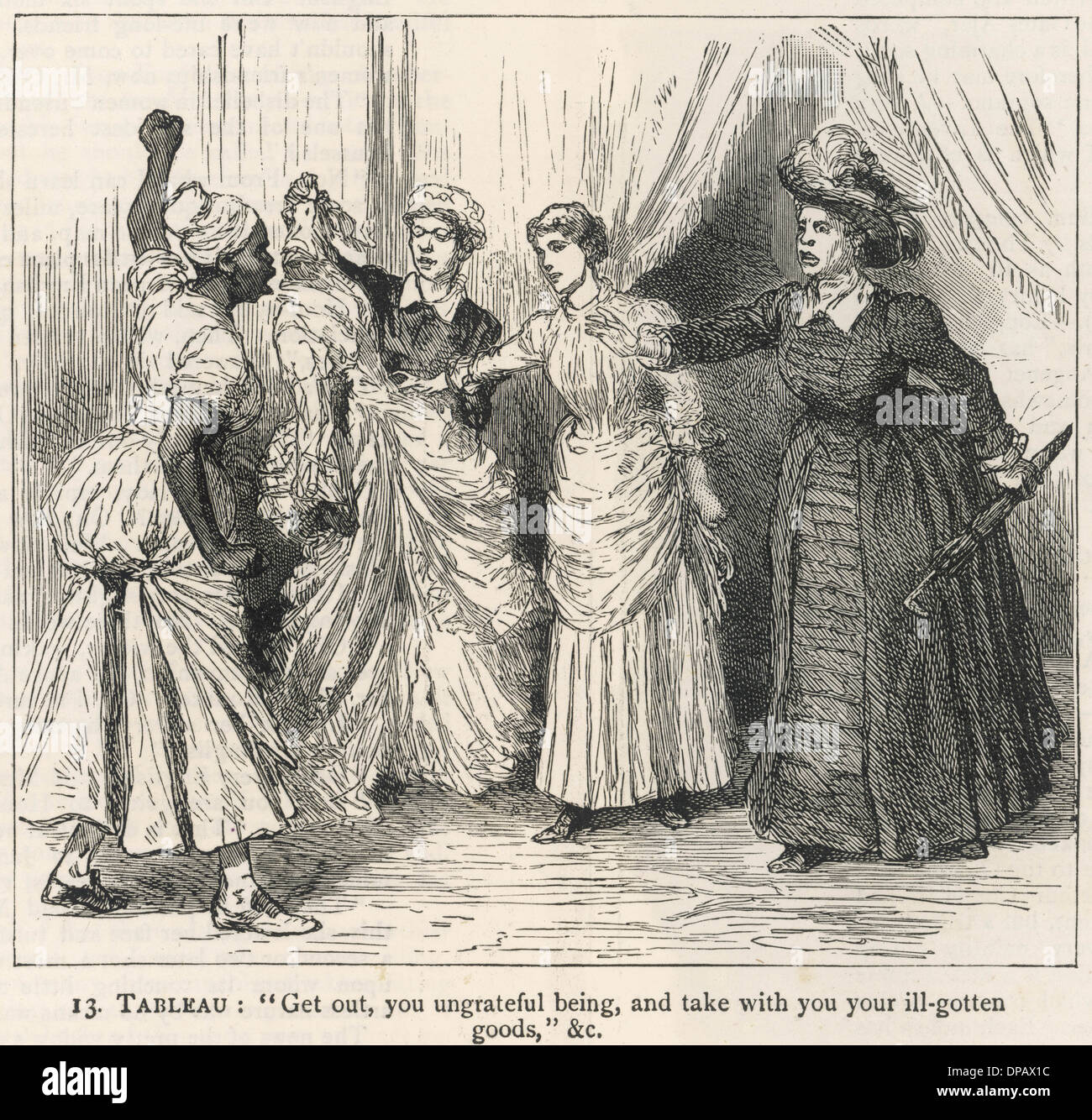 AFRICAN SERVANTS 13 Stock Photo - Alamy