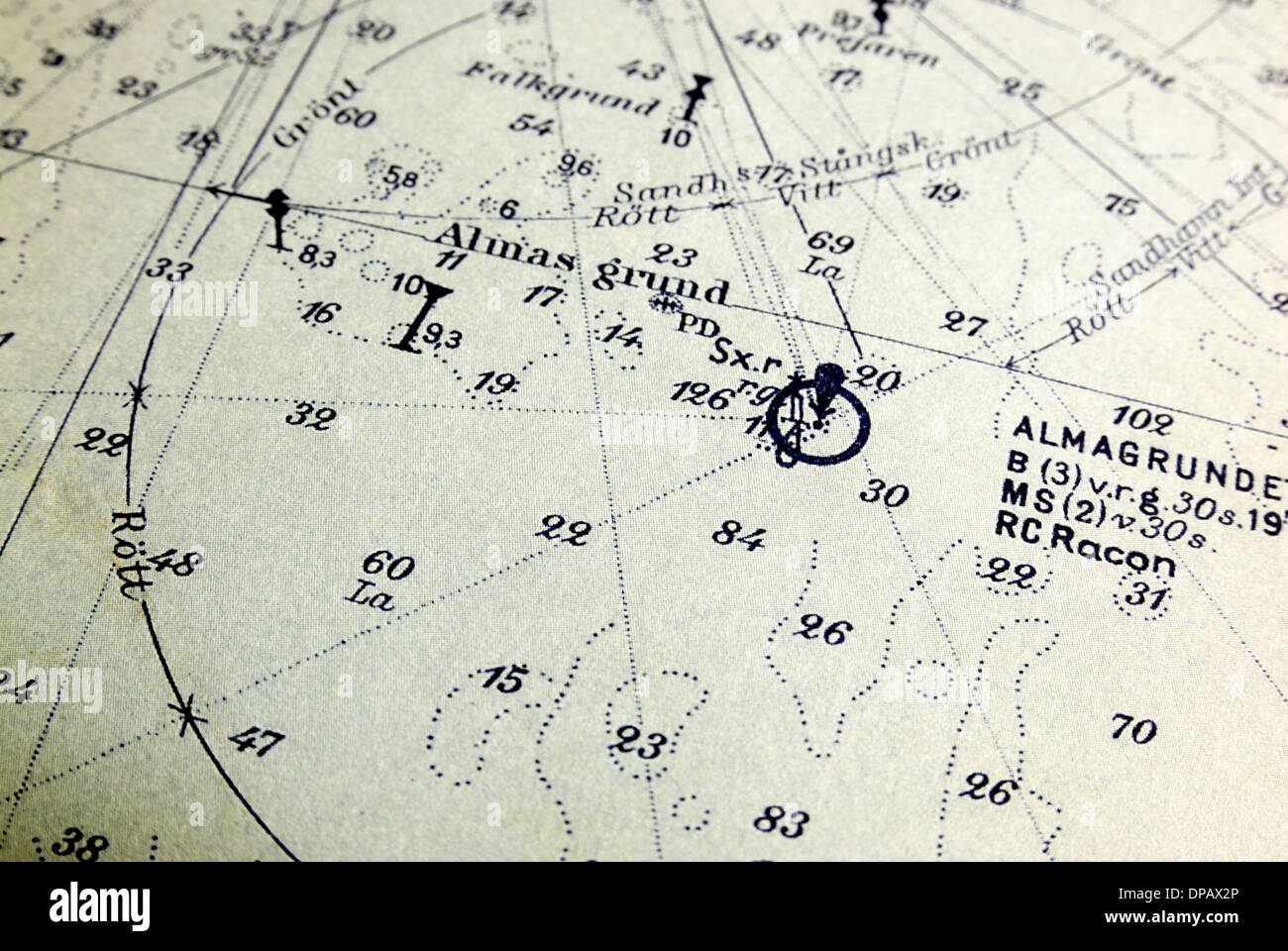 Stockholm archipelago map hi-res stock photography and images - Alamy