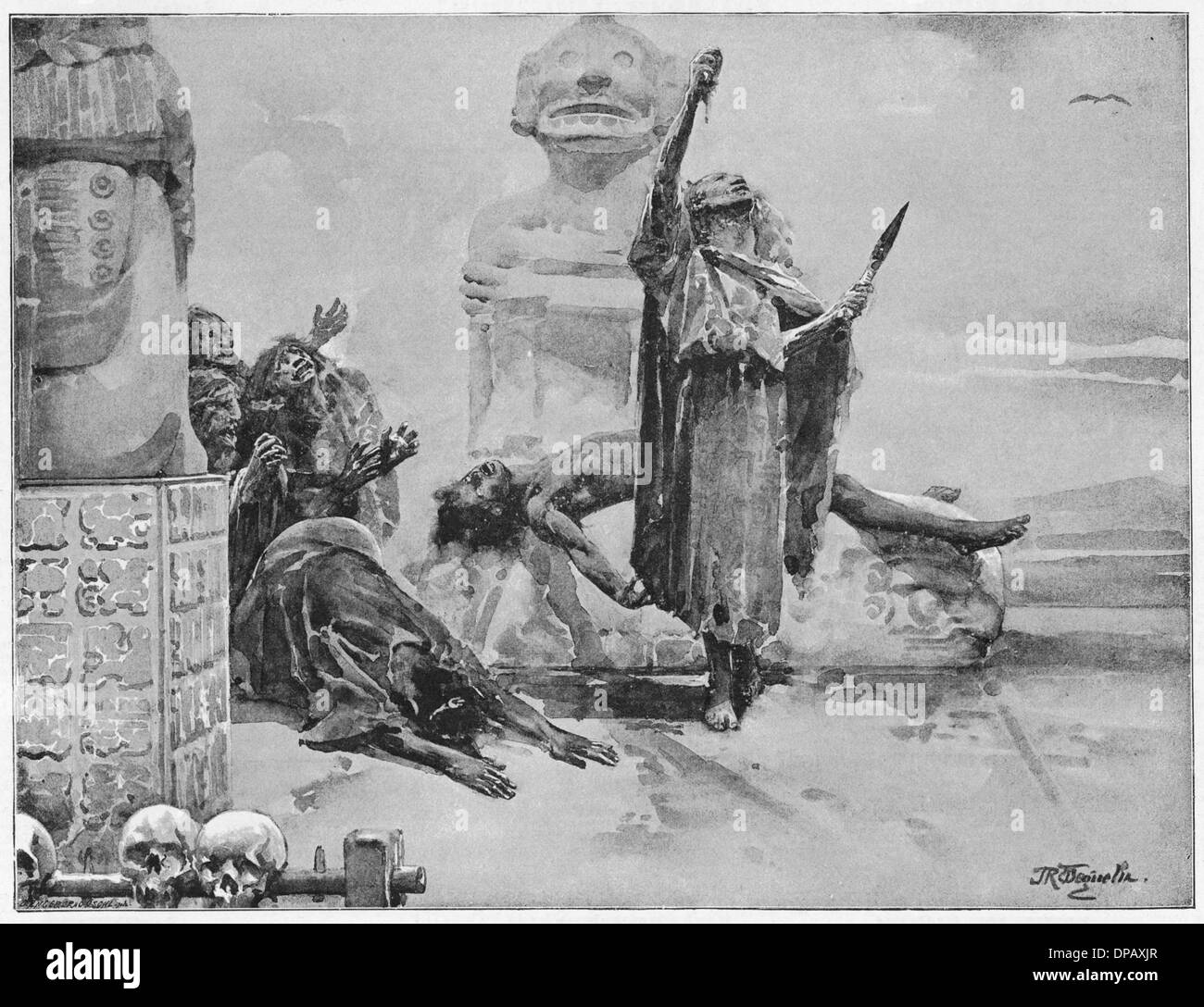 Death of montezuma hi-res stock photography and images - Alamy
