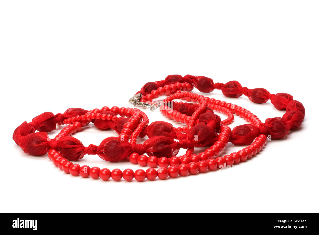 Red beads hi-res stock photography and images - Alamy