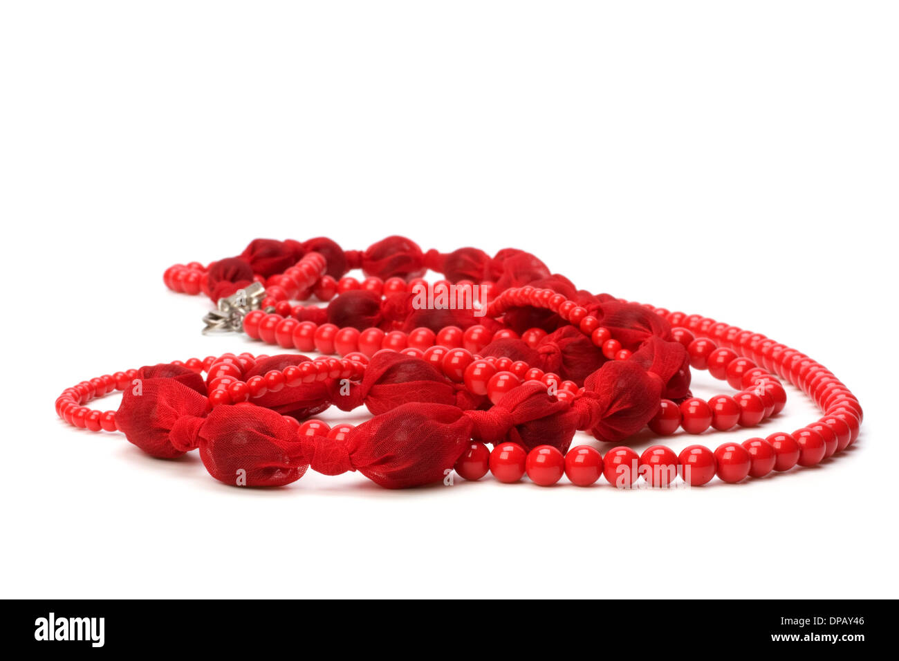 Red beads hi-res stock photography and images - Alamy