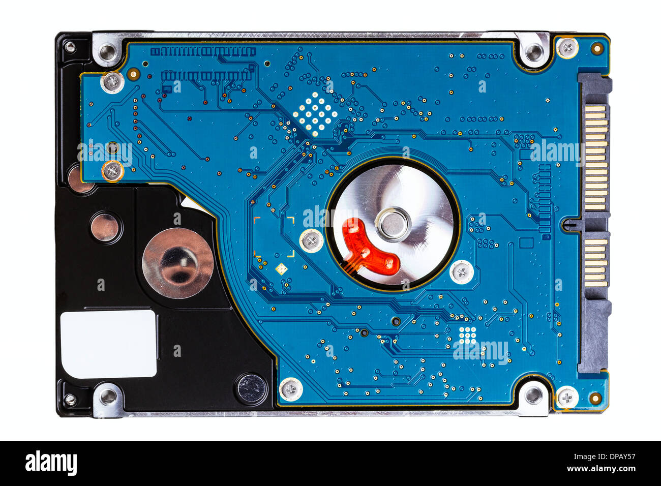 hard disk drive isolated on white background Stock Photo - Alamy