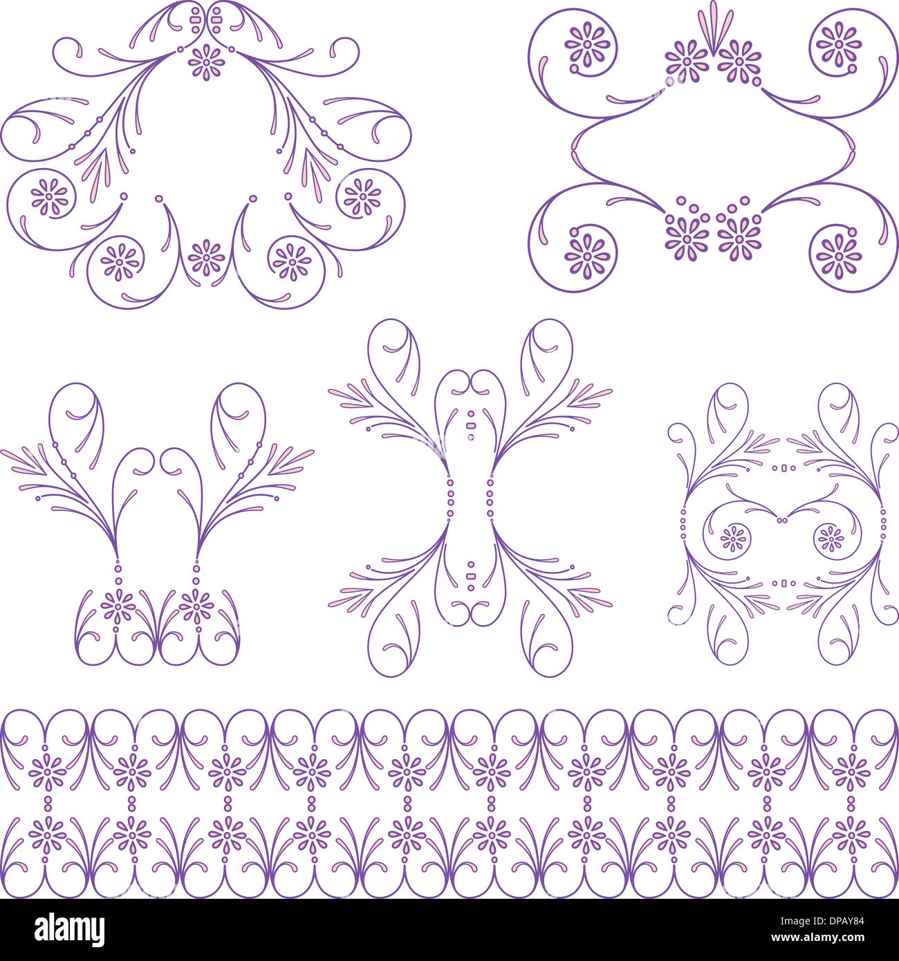 Purple elements hi-res stock photography and images - Alamy