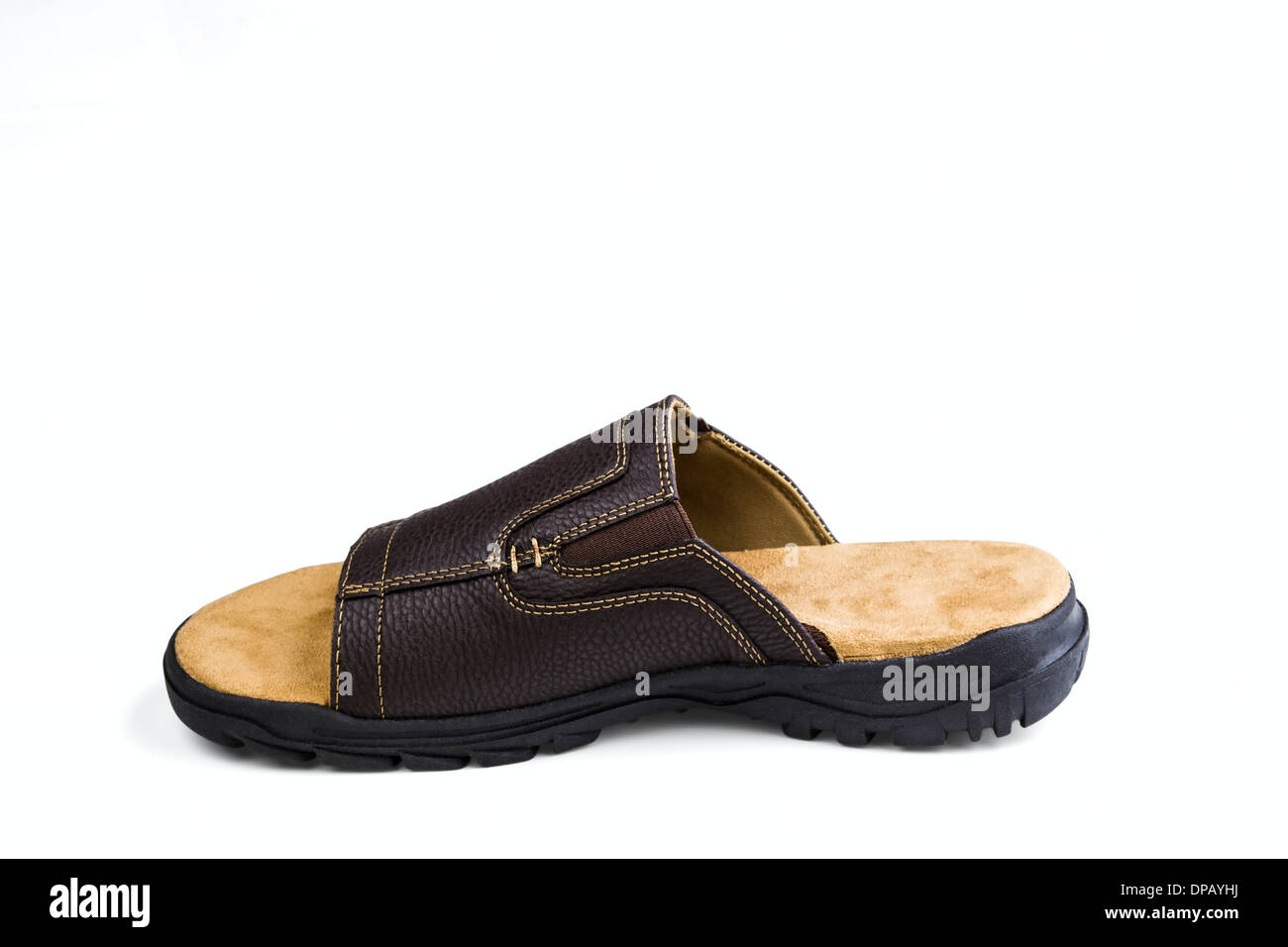 brown slide isolated on white background Stock Photo - Alamy