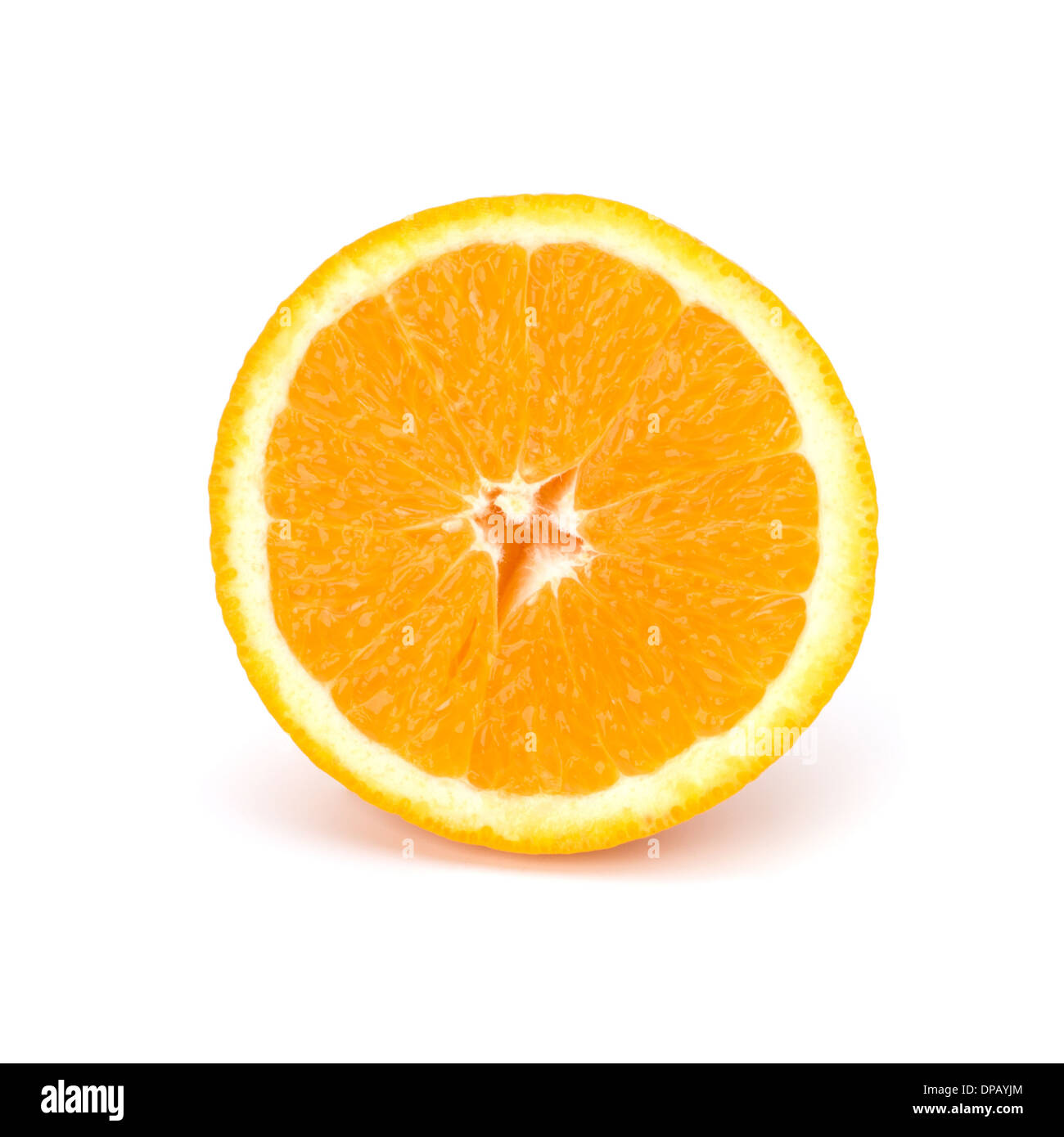 Orange isolated on white background Stock Photo - Alamy
