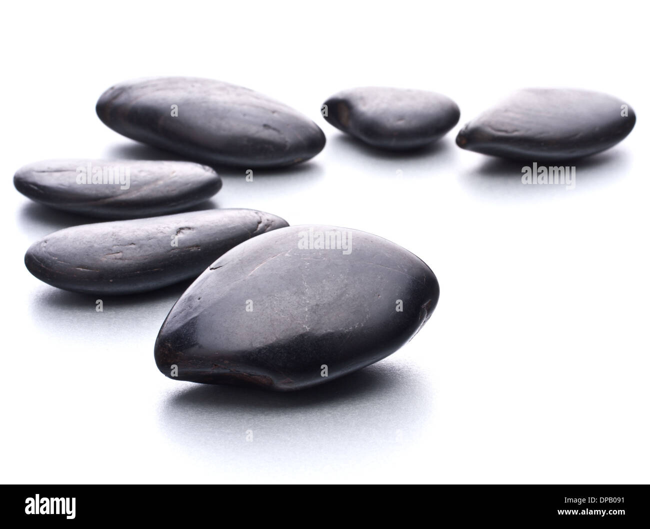 Zen pebbles. Stone spa and healthcare concept Stock Photo - Alamy
