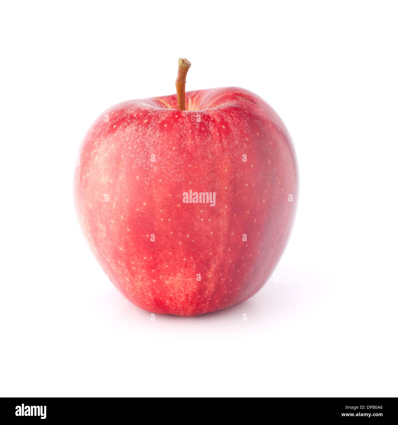 red apple isolated on white background Stock Photo - Alamy
