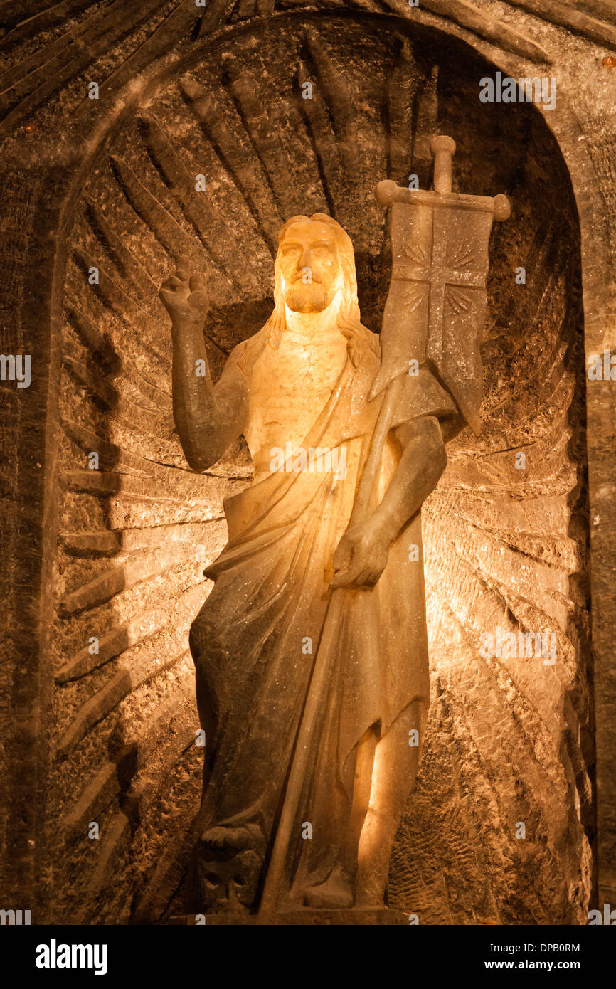 Salt carved sculptures salt mine hi-res stock photography and images ...