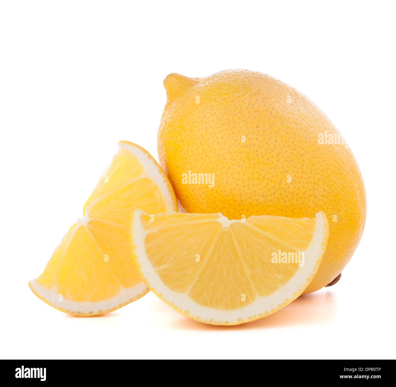 Lemon or citron citrus fruit isolated on white background cutout Stock ...