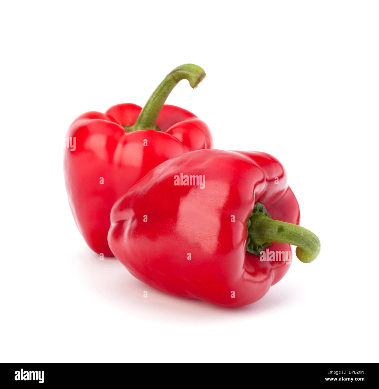 red pepper isolated on white background Stock Photo - Alamy