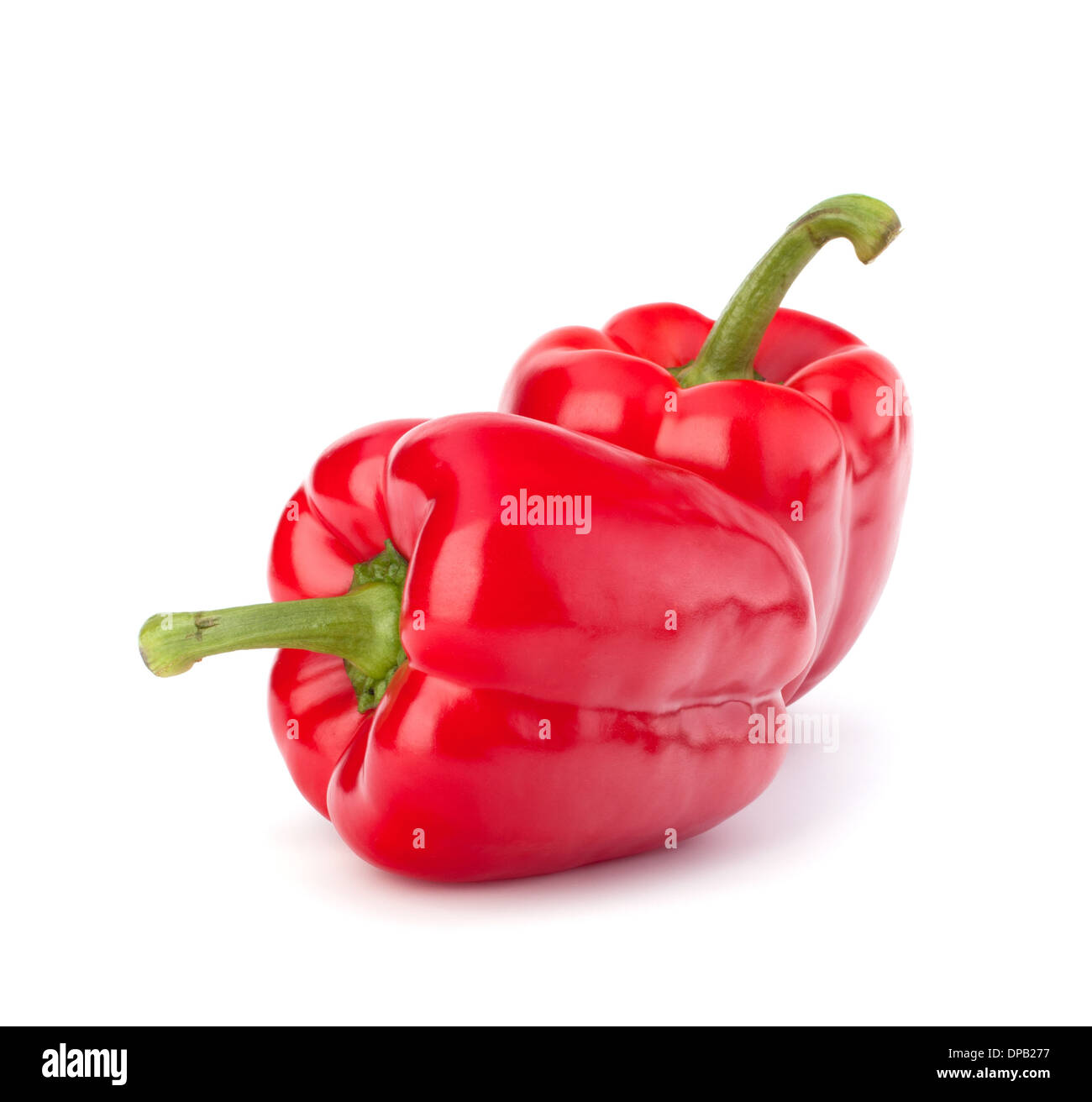 red pepper isolated on white background Stock Photo - Alamy