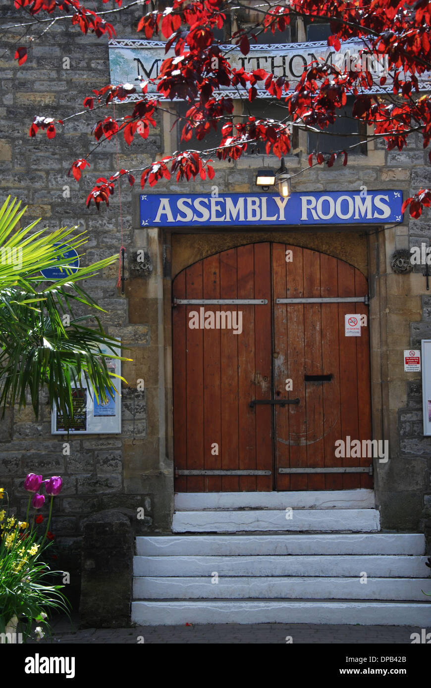 Assembly Rooms Glastonbury Somerset UK Stock Photo - Alamy