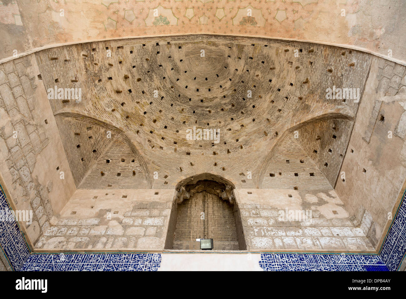 detail of iwan, the Musalla of Mashad, Iran Stock Photo - Alamy