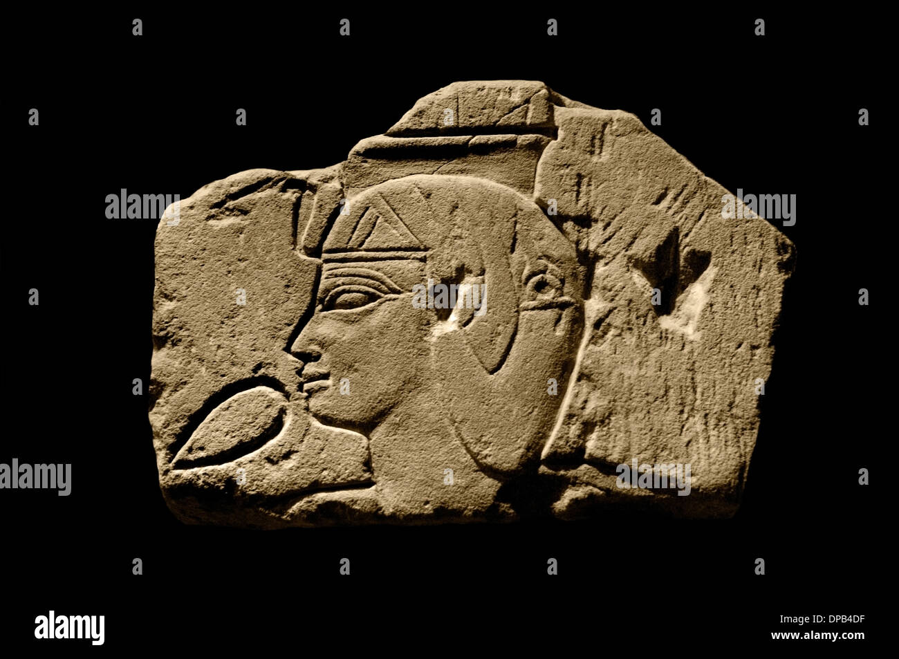 Head Nubian 750-650 BC Kingdom of Napata Egypt Egyptian Stock Photo - Alamy