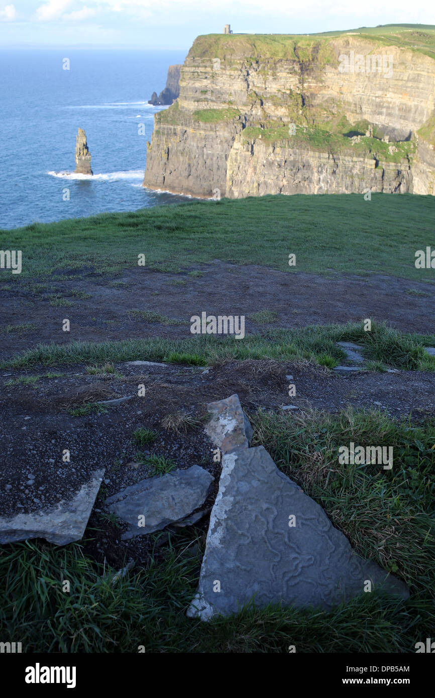 Cliffs of Moher - Liscannor - Co. Clare - Republic of Ireland Stock ...