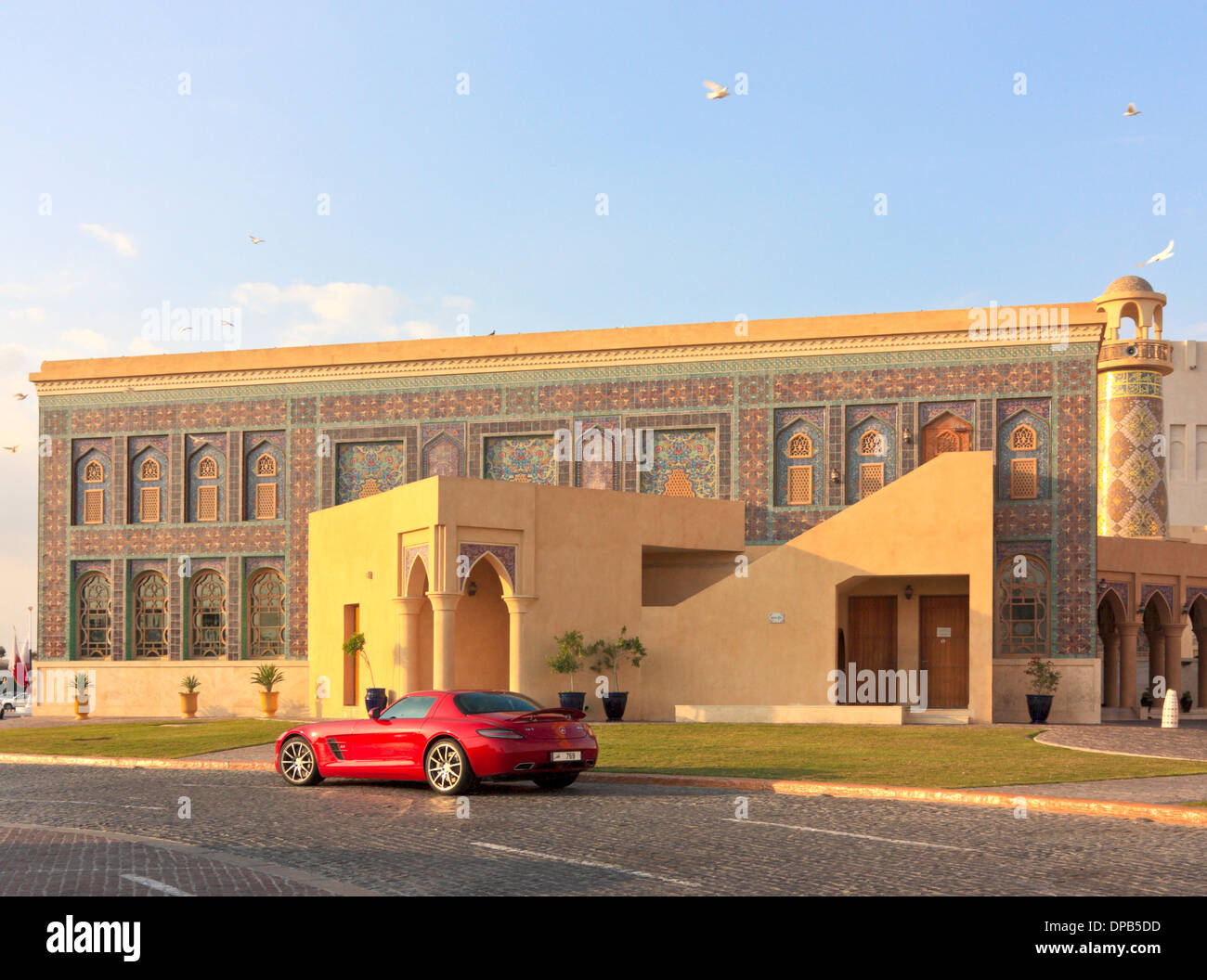 The Mosque at the Katara Cultural Village, Doha, Qatar Stock Photo - Alamy