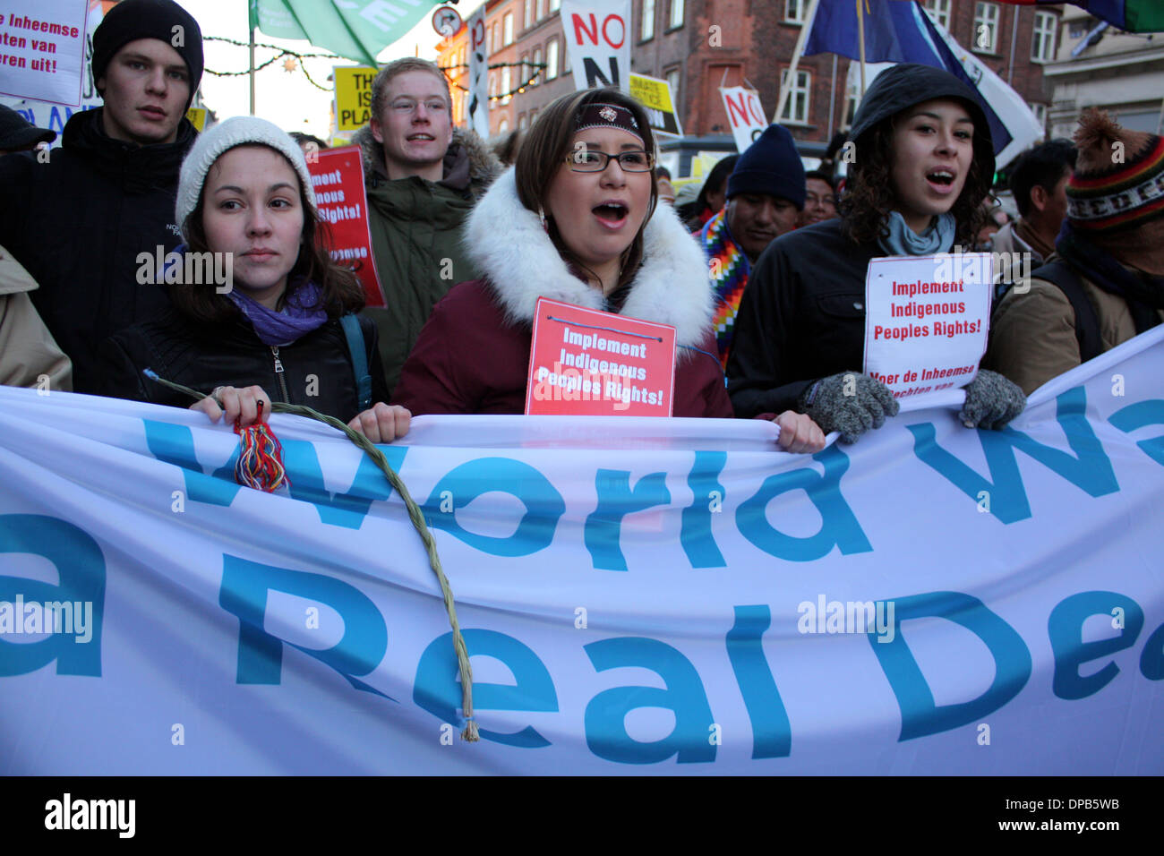 Demonstration against the environmental and ecological summit of ...