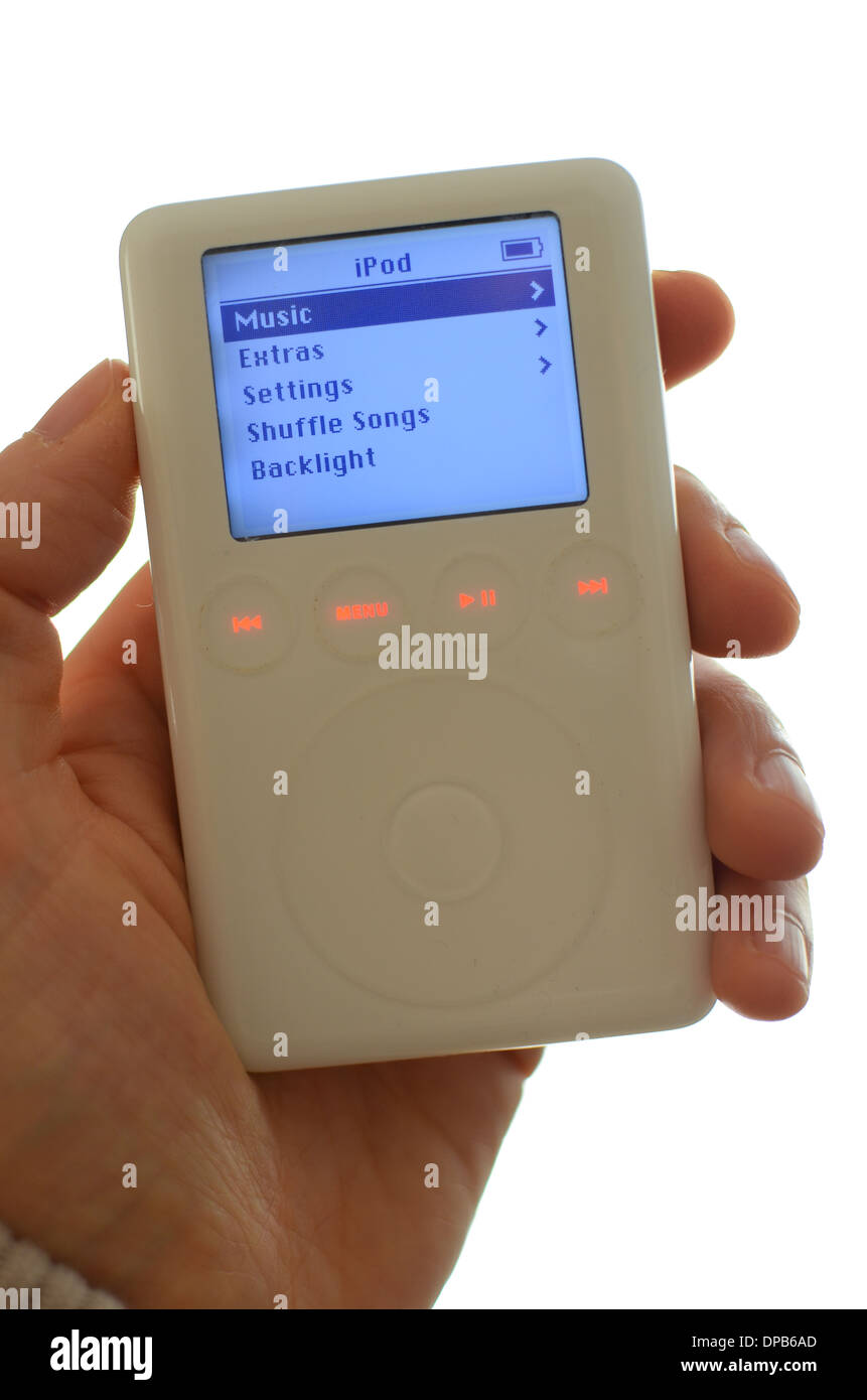 Apple's third-generation iPod, released in April 2003 Stock Photo - Alamy