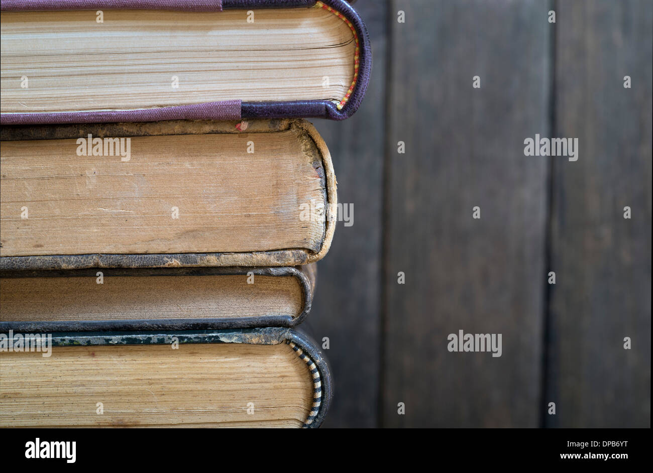 Stack old paper books hi-res stock photography and images - Alamy