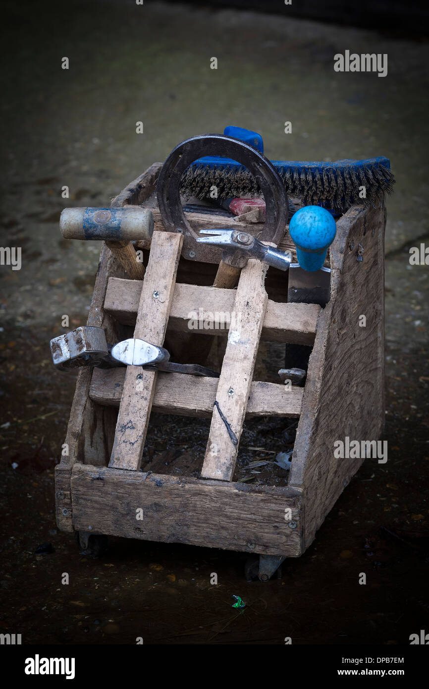 Farriers toolbox hi-res stock photography and images - Alamy