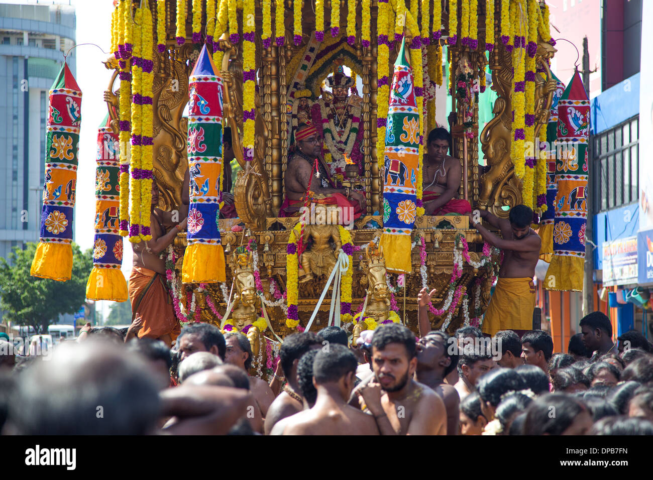 Tamil chariot festival hi-res stock photography and images - Alamy