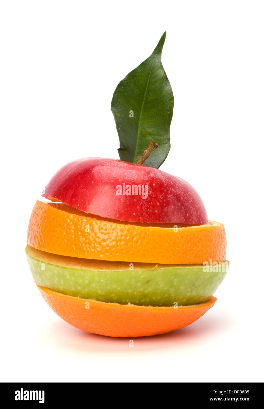 Sliced fruits Cut Out Stock Images & Pictures - Alamy