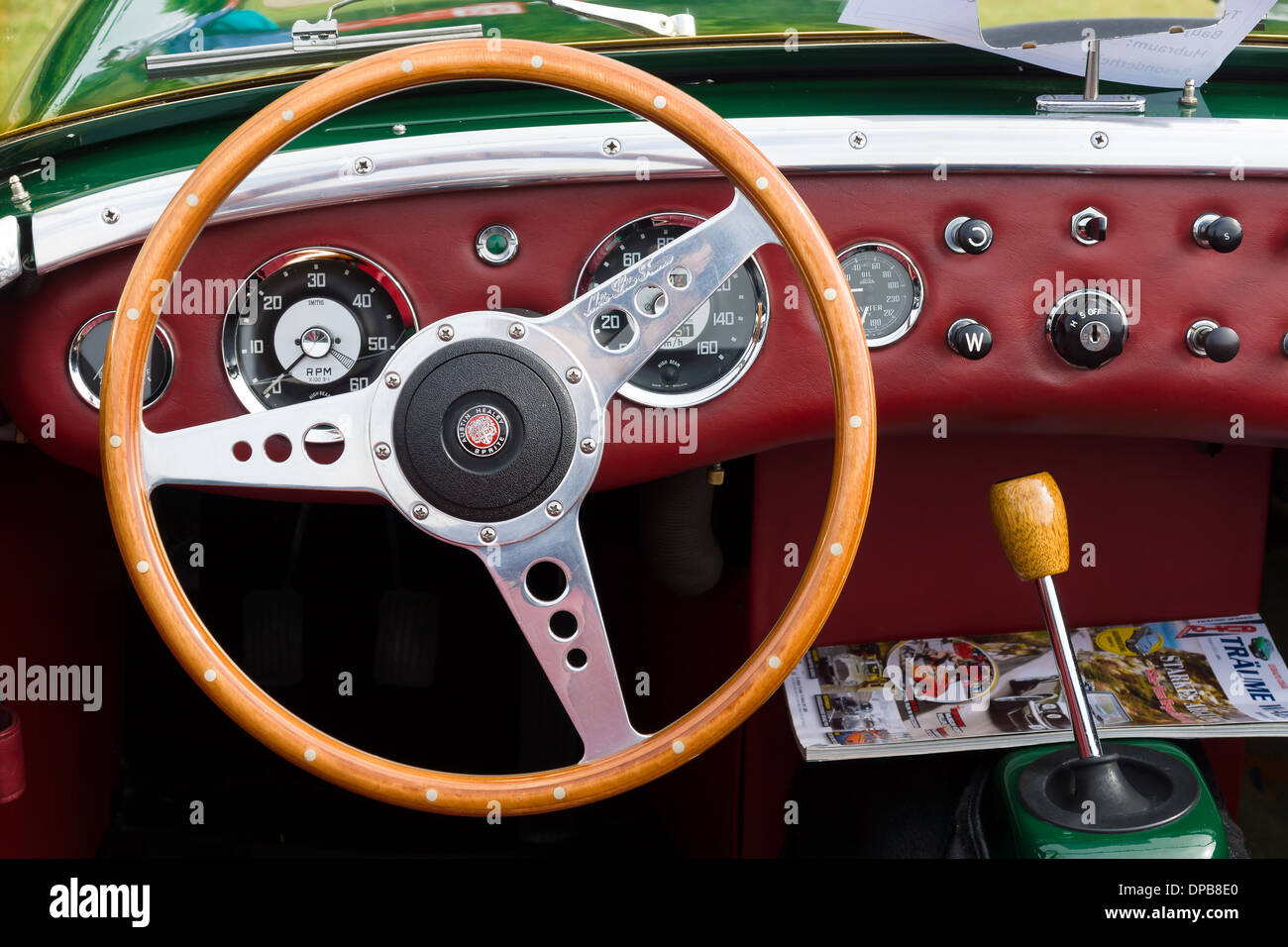 Austin healey wheel hi-res stock photography and images - Alamy