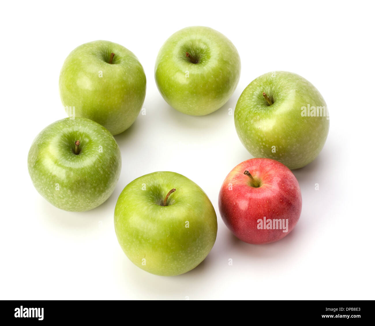 apples isolated on white background Stock Photo - Alamy