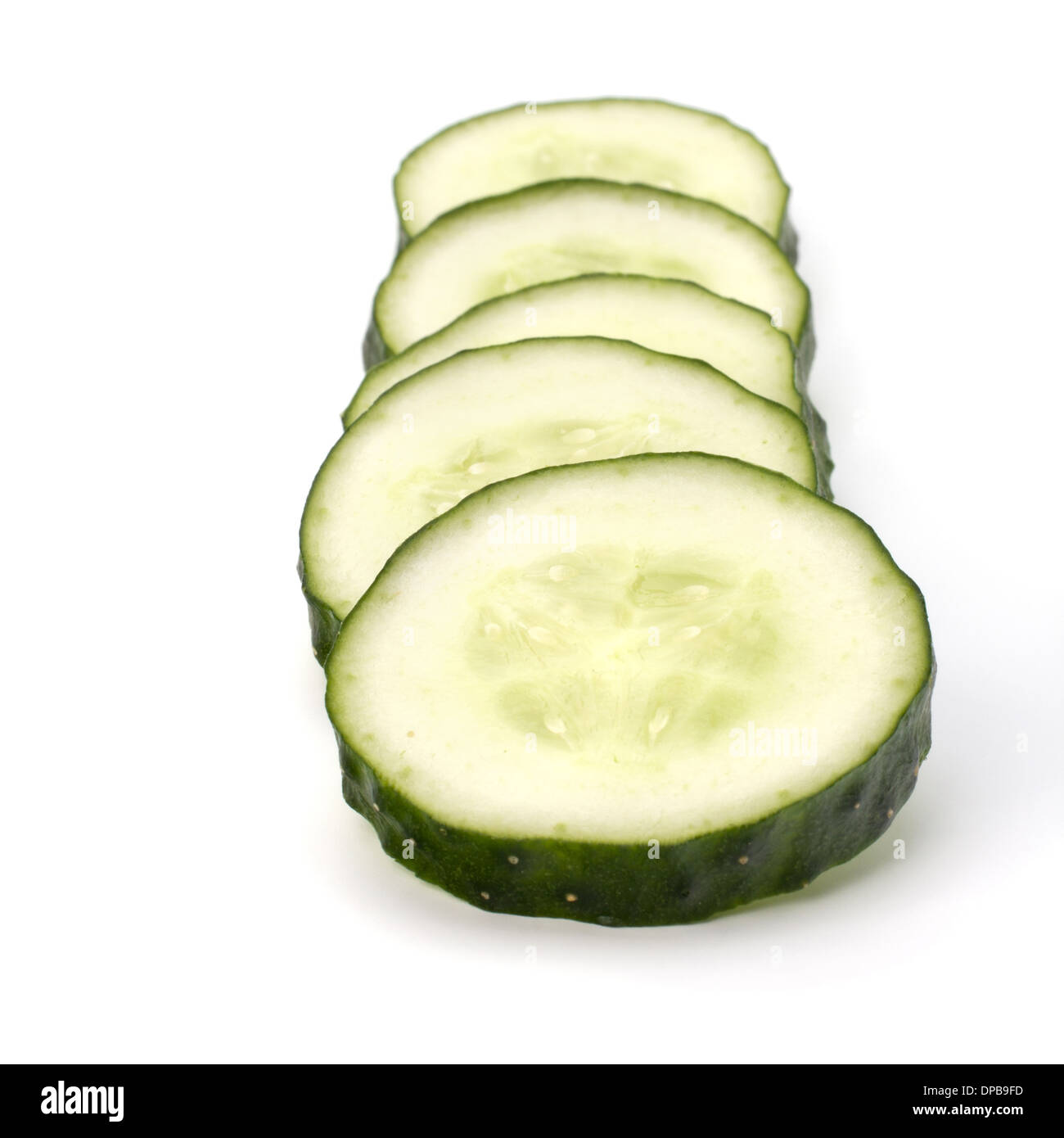 cucumber isolated on white background close up Stock Photo - Alamy