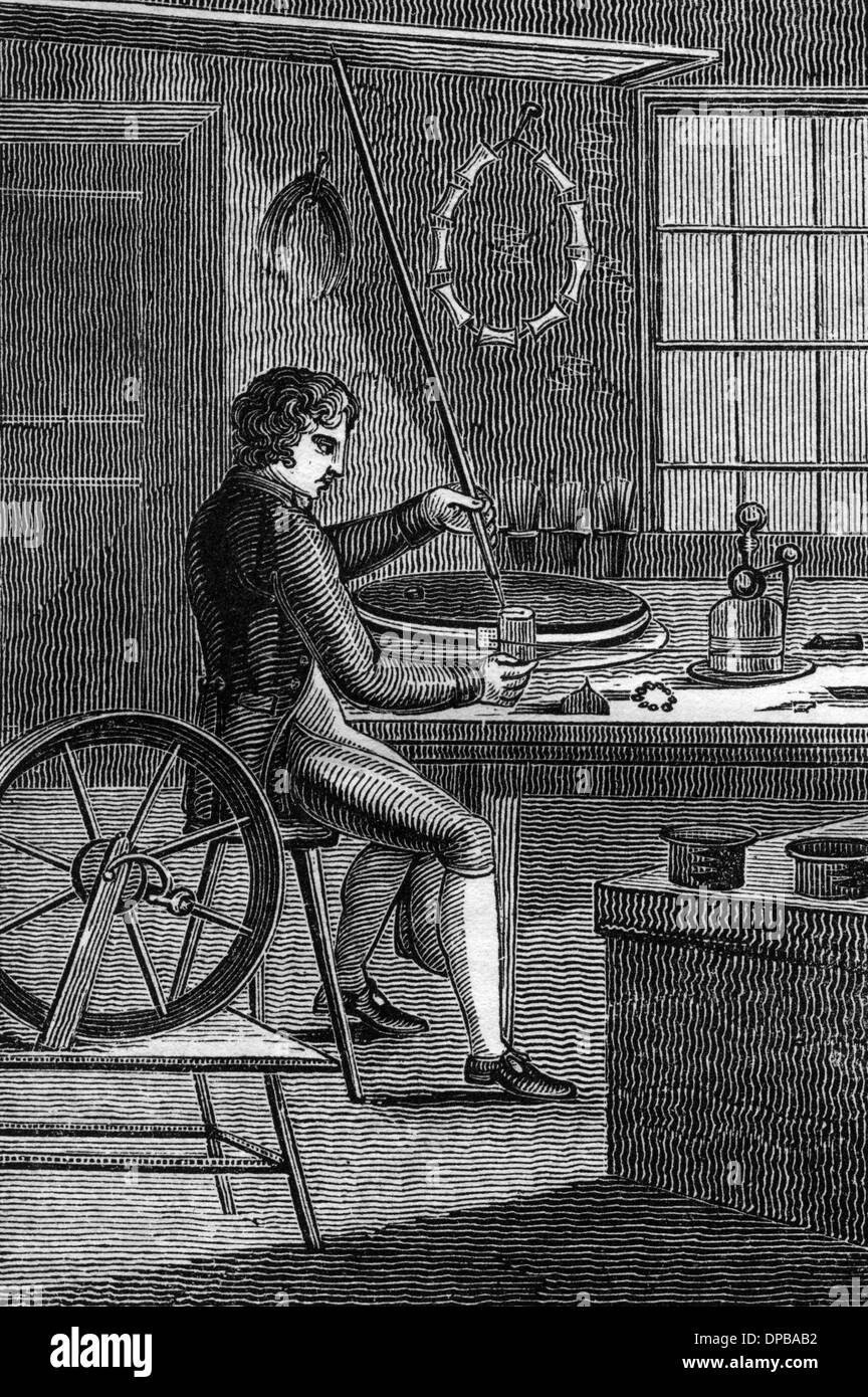 The wire drawer hi-res stock photography and images - Alamy