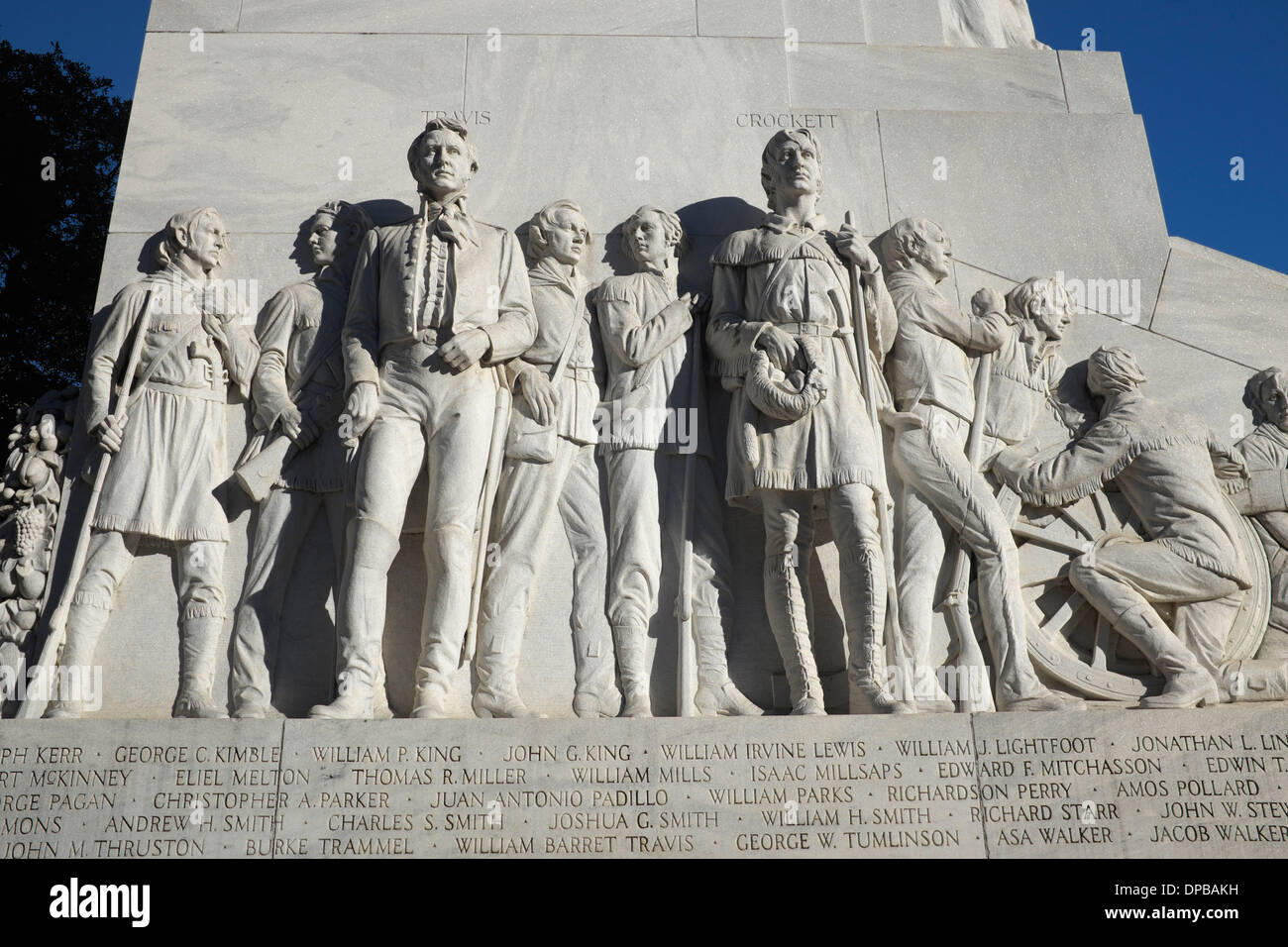 The Cenotaph - monument to the Alamo defenders who died there. San ...