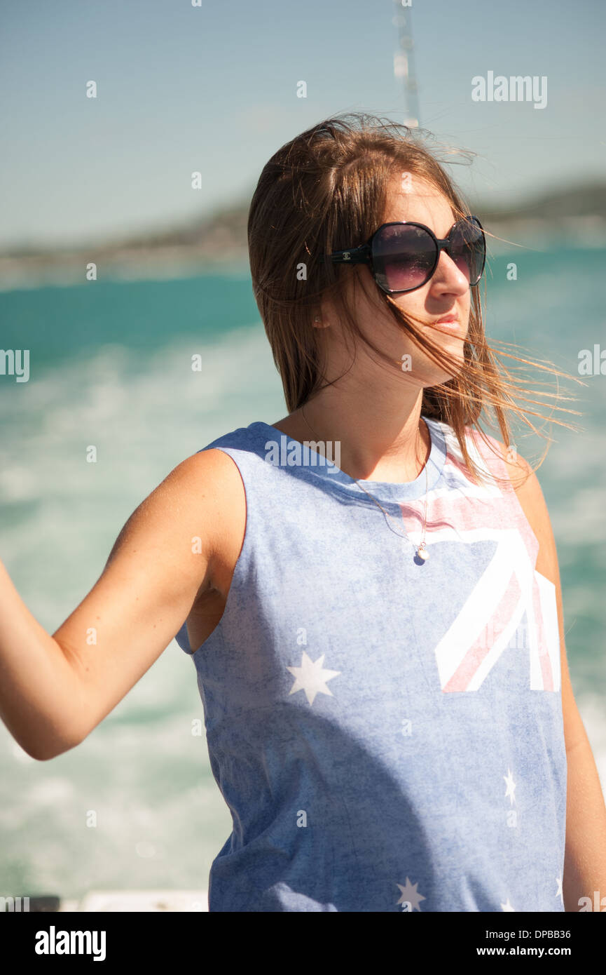 Oz flag hi-res stock photography and images - Alamy