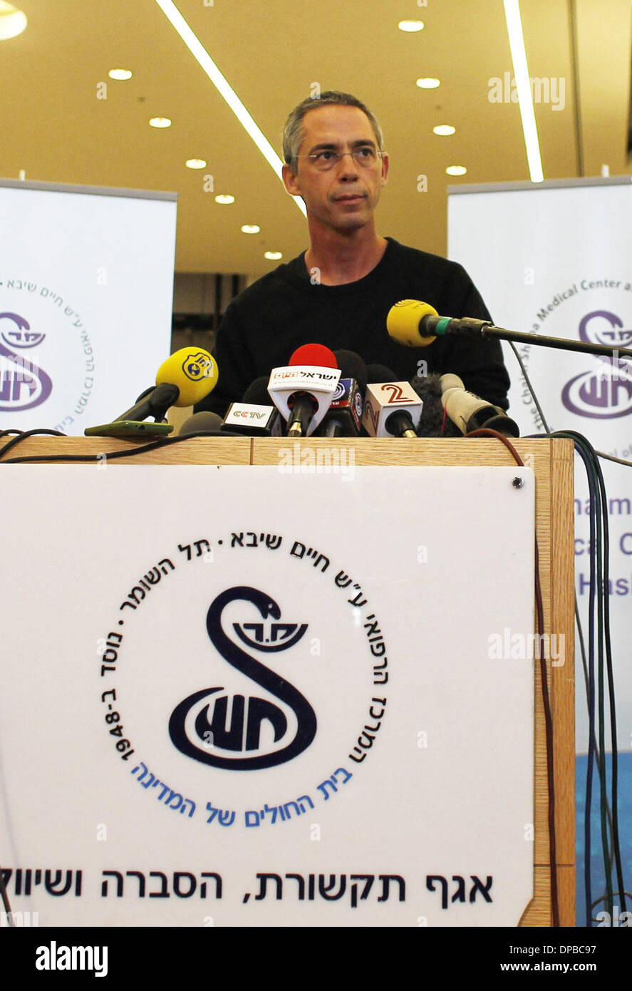 Tel Aviv, Israel. 11th Jan, 2014. Gilad Sharon, son of Ariel Sharon ...